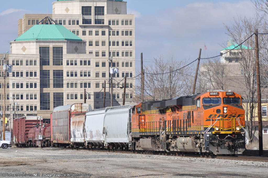 BNSF 6597 On CSX Q 507 Eastbound
